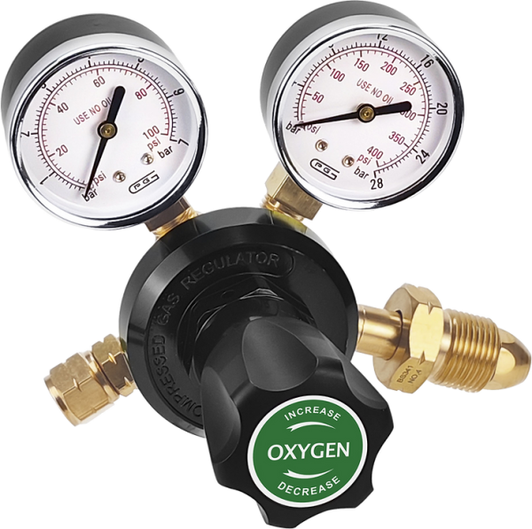 Gentec Single Stage Oxygen Regulator XR520 Series (ISO Certified) - WKS ...
